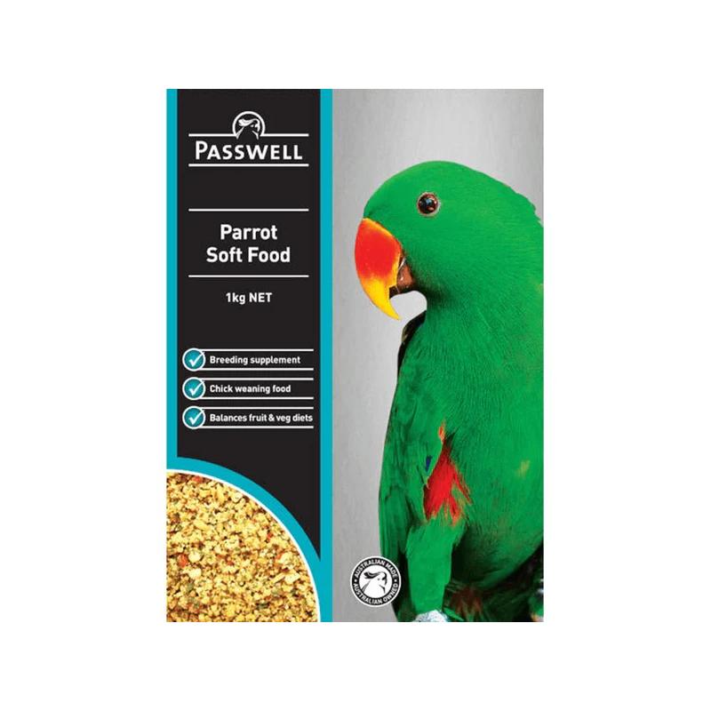 Passwell Parrot Soft Food 1kg – Andala Pets & Rural Pty Ltd