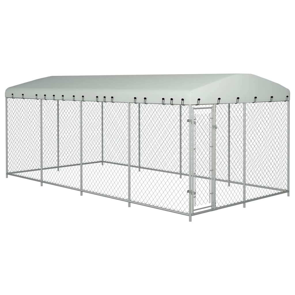 Outdoor Dog Kennel with Roof 760x190x225 cm – Andala Pets & Rural Pty Ltd